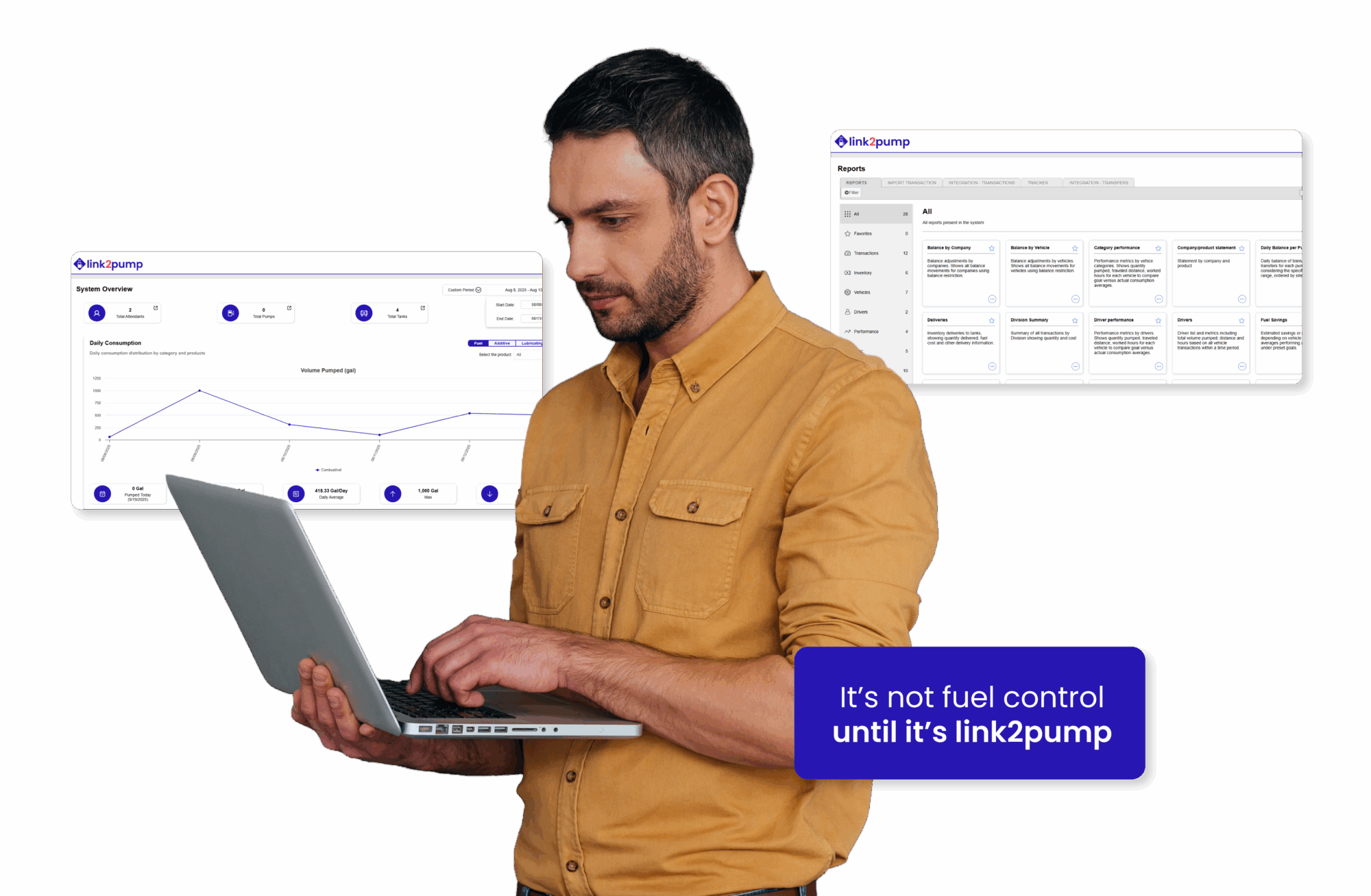 Cloud-Based Fuel Management | link2pump